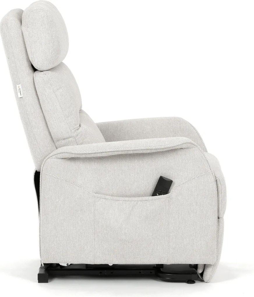Autronic Polohovací křeslo s elektrickým ovládáním TV-L8960 Barva potahu: Krémová
