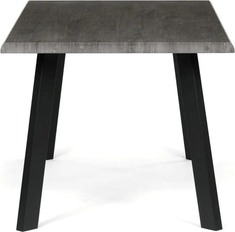 Jídelní stůl HT-F4516 GREY, mdf, šedý dub (160 x 90) cm Šedá