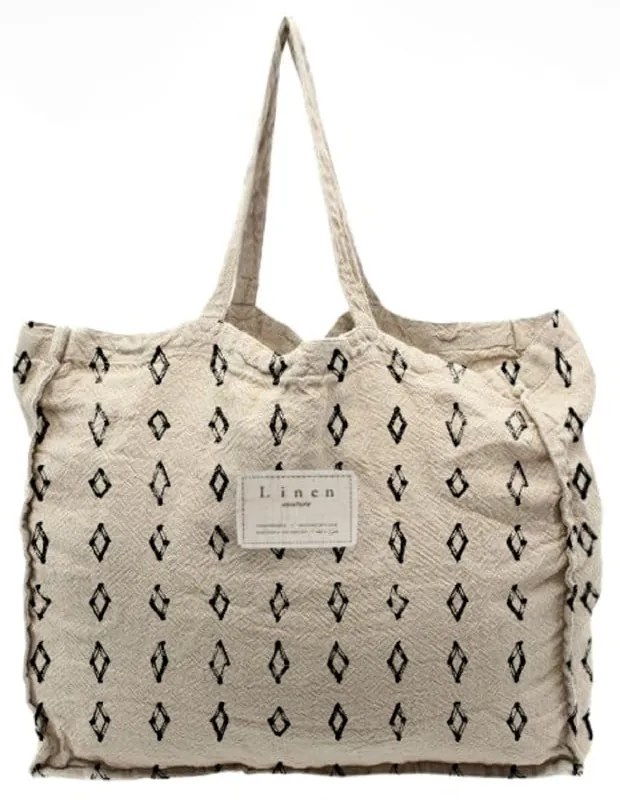 Látková taška Linen Couture Bereber, šířka 50 cm
