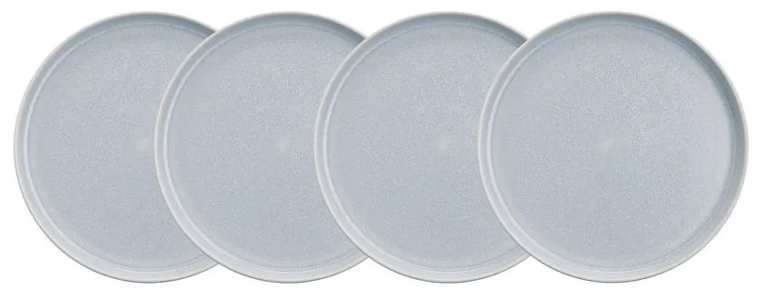 CASA NOVA Sada snídaňových talířů 22,5 cm set 4 ks - šedá