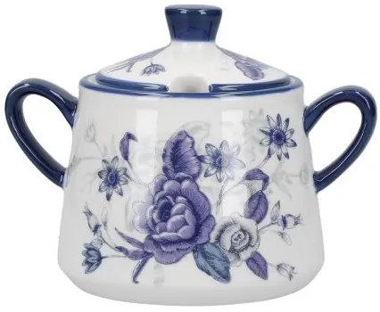 Kitchen Craft Porcelánová cukřenka Cornflower-220ml