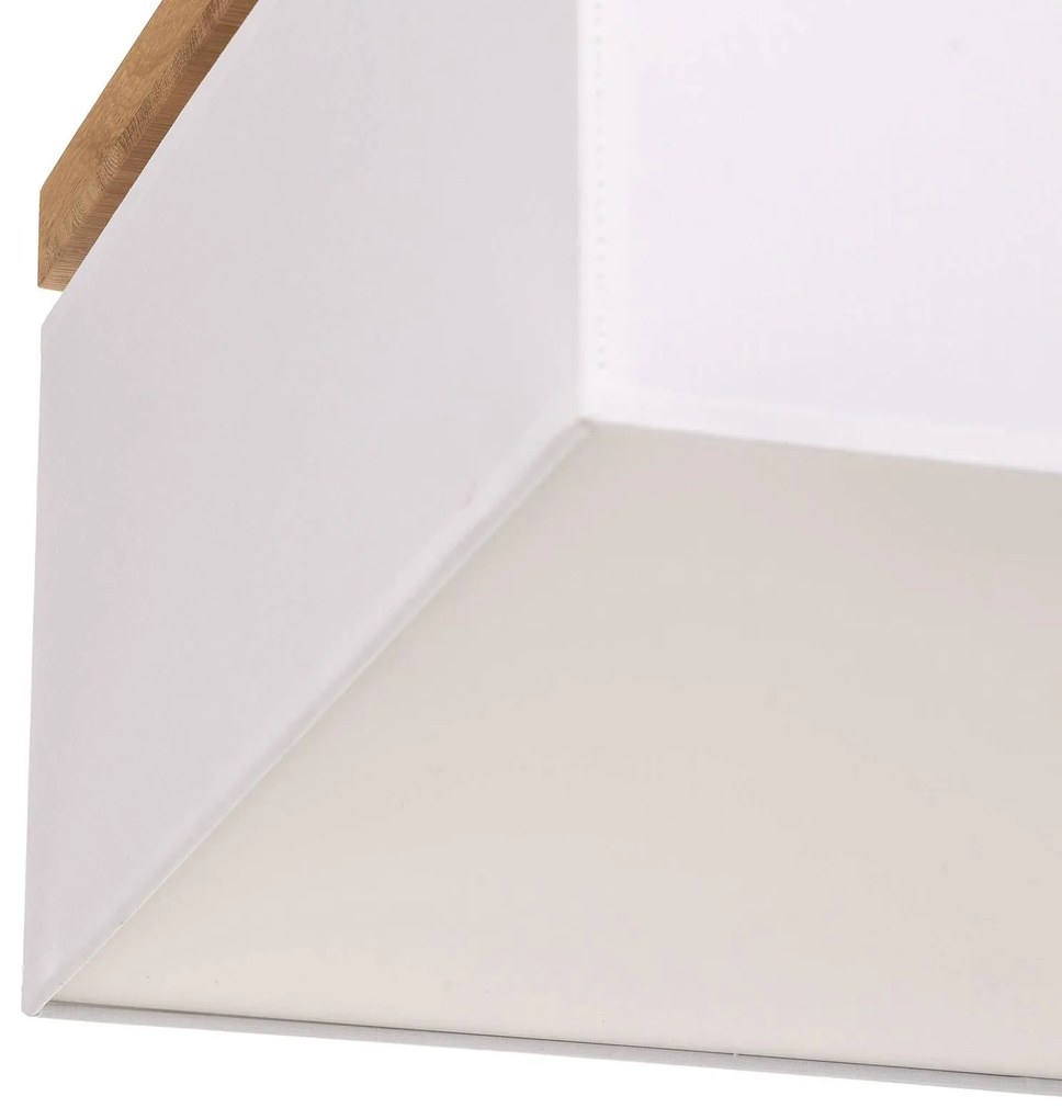 Stropní svítidlo Canvas, 45cm x 45cm, bílá