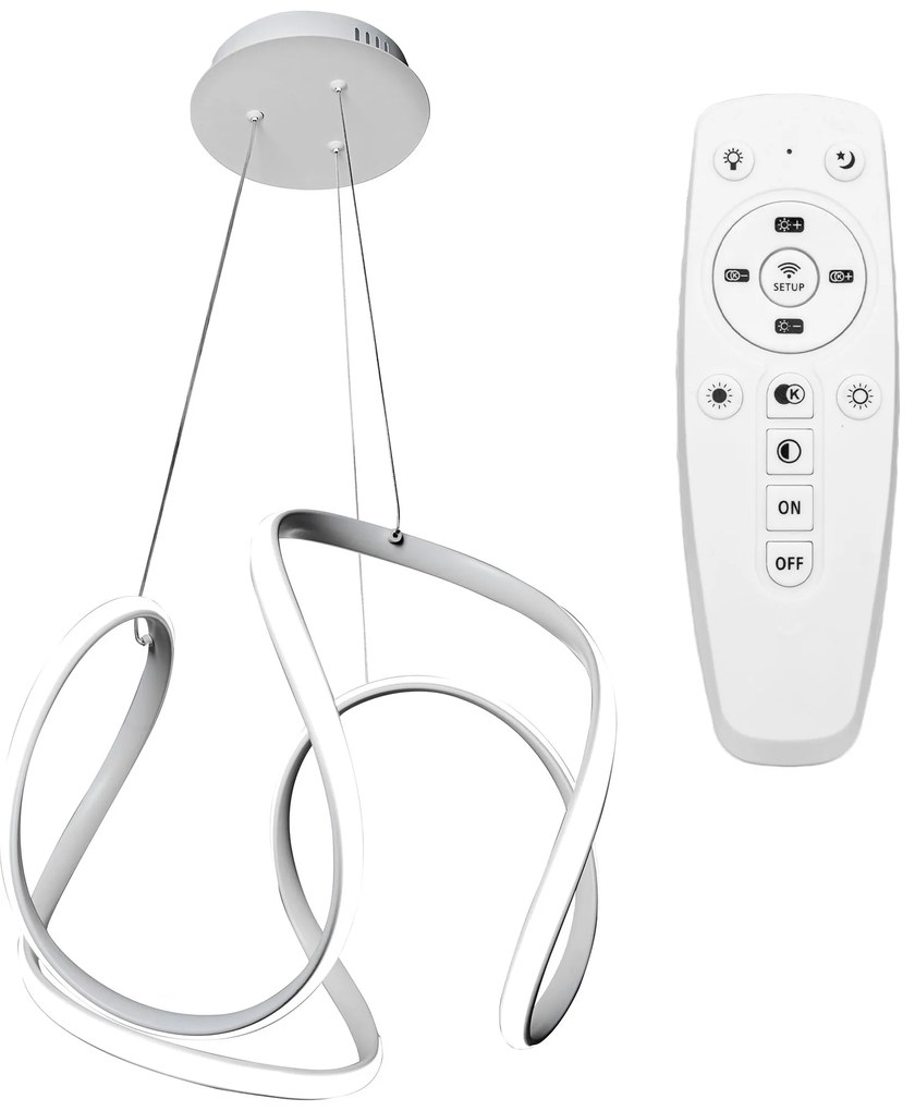 Toolight - LED stropní svítidlo APP388-CP, bílá, OSW-06903