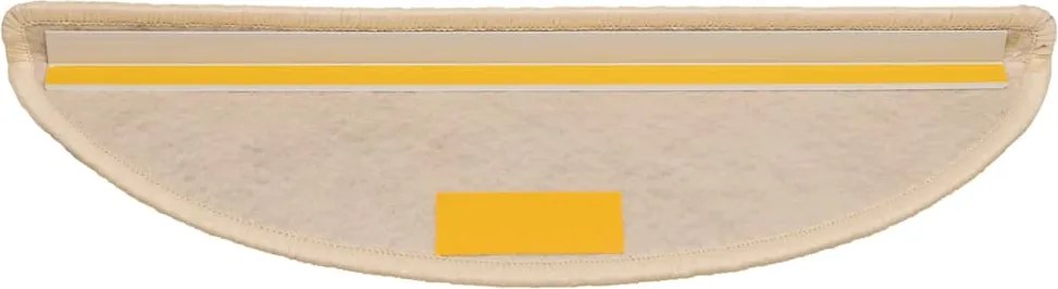 Samolepicí rohože na schody Sisal-Look 30 ks 56x17x3 cm Berber 3365869