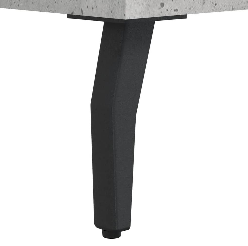 Skříň highboard betonově šedá 69,5x34x180 cm kompozitní dřevo,  3189977