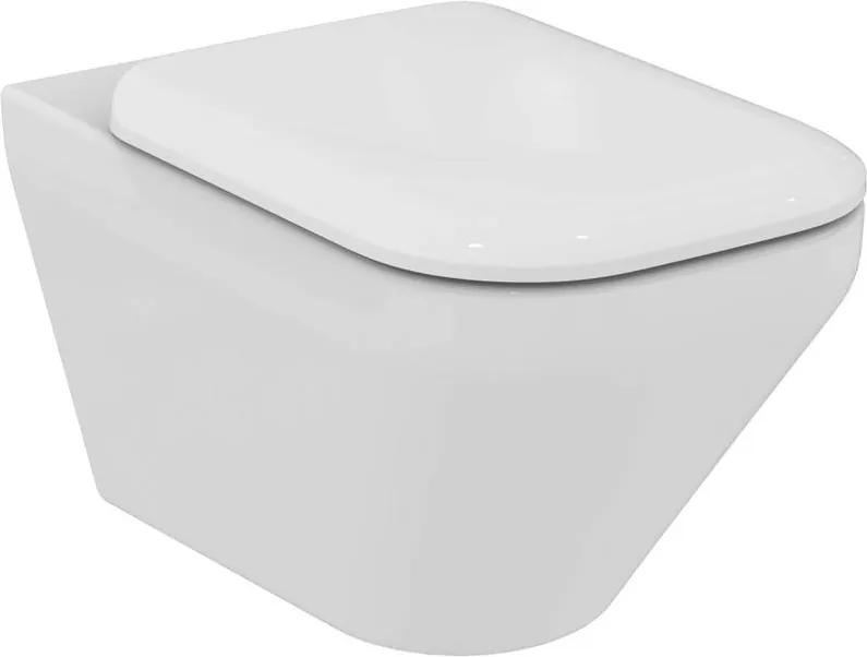 Ideal Standard Tonic II - Závěsné WC, 355x560x350 mm, splachovací technologie Aquablade, bílá K315801