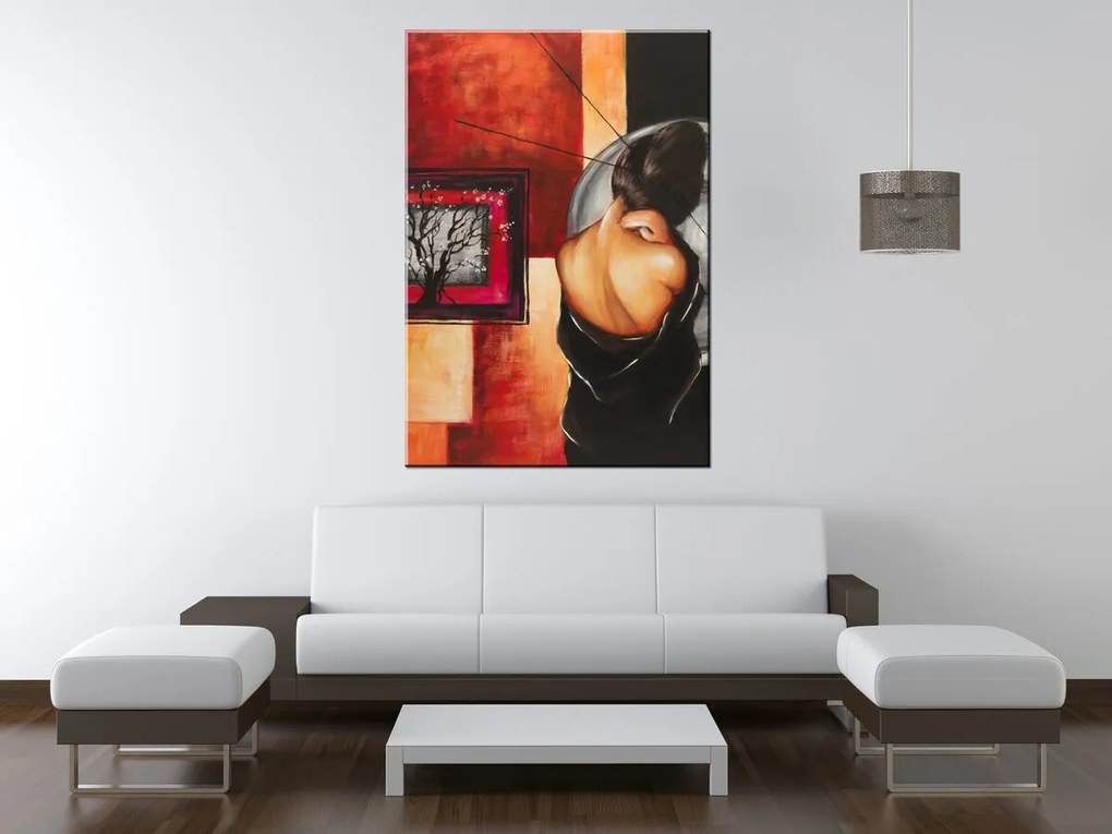 Gario Ručně malovaný obraz Sao Chang Rozměry: 100 x 70 cm