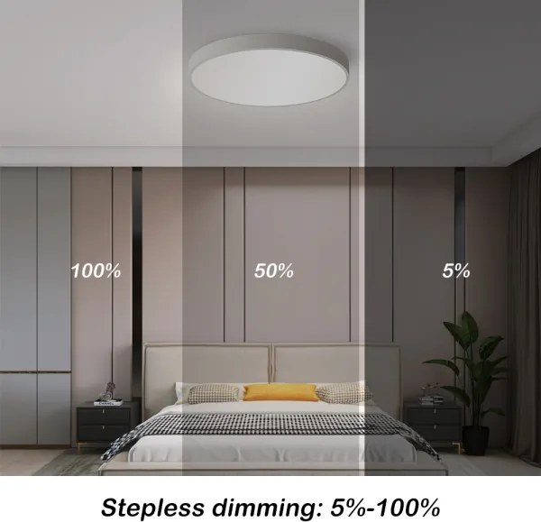 Brilagi-LED Stmívatelné svítidlo POOL SMART LED/48W/230V 3000-6000 40 cm+DO bílá