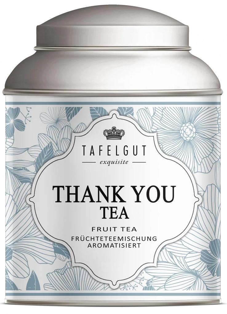 TAFELGUT Mini ovocný čaj Thank You - 35gr, modrá barva, kov