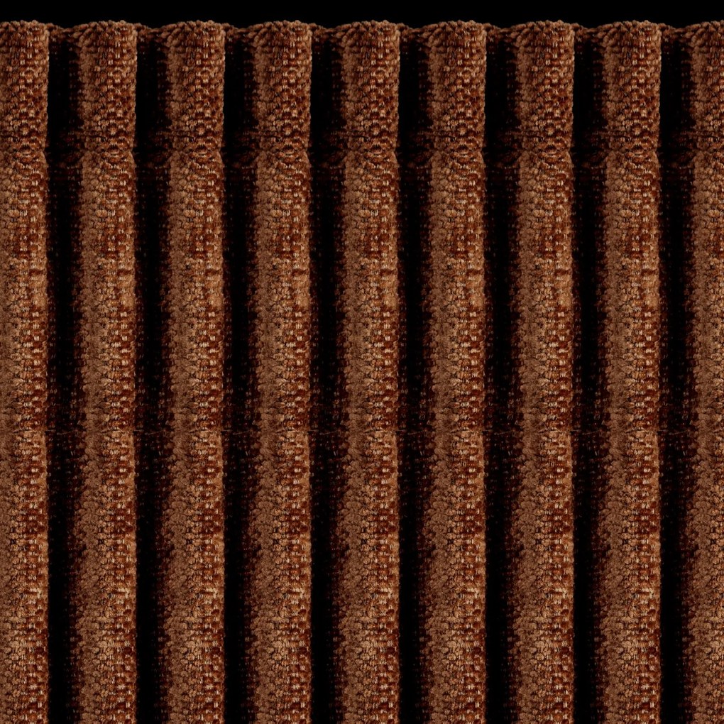 ZATEMŇOVACÍ ZÁVĚS NA PÁSCE NESKA 140X270 CM REZAVÝ