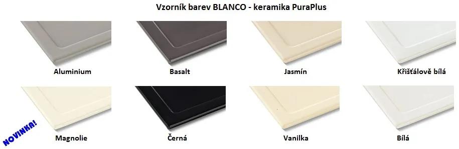 Blanco SUBLINE 350/150 U Keramika zářivě bílá bez táhla dřez vlevo