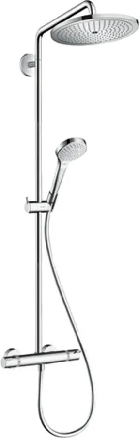 Hansgrohe Croma Select S, Showerpipe 280 1jet s termostatem, chromová, HAN-26790000