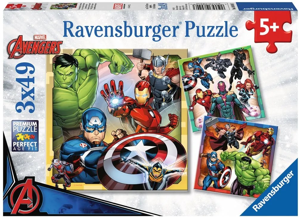 Puzzle ravensburger 80403 disney marvel avengers
