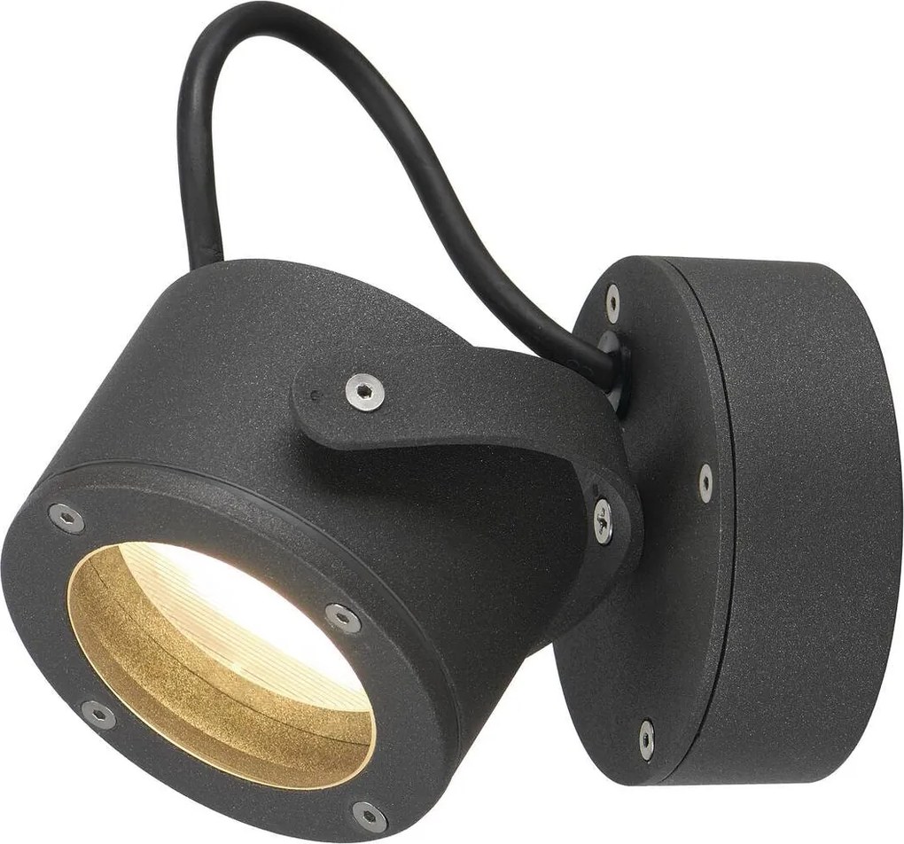 LA 231515 Venkovní svítidlo SITRA 360 WL antracit 230V GX53 9W 90° IP44 - BIG WHITE (SLV)