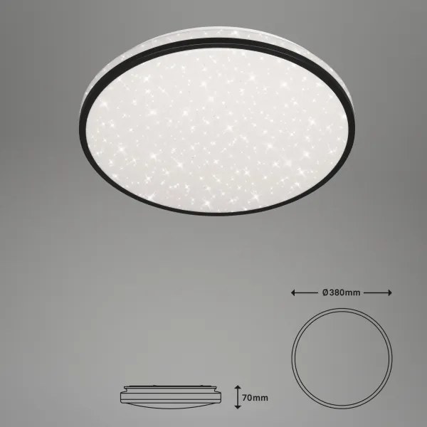 Brilo - LED Stmívatelné stropní svítidlo STARRY SKY LED/24W/230V 3000-6000K + DO