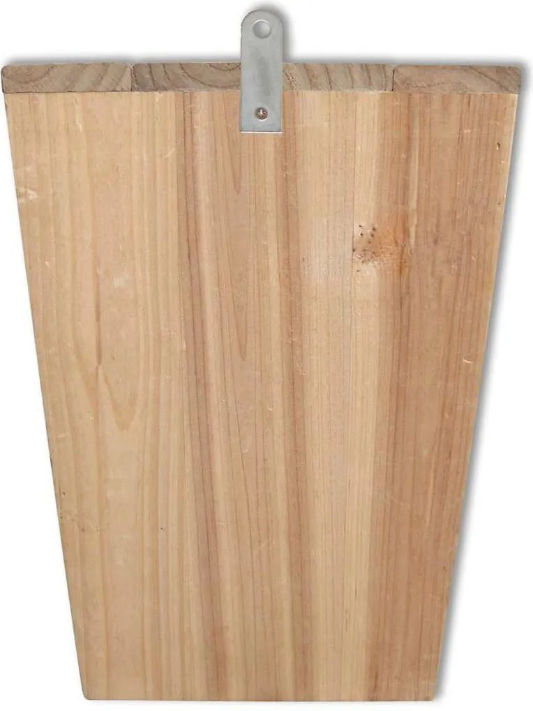 Budka pro netopýry 4 ks 22 x 12 x 34 cm dřevěná 276009