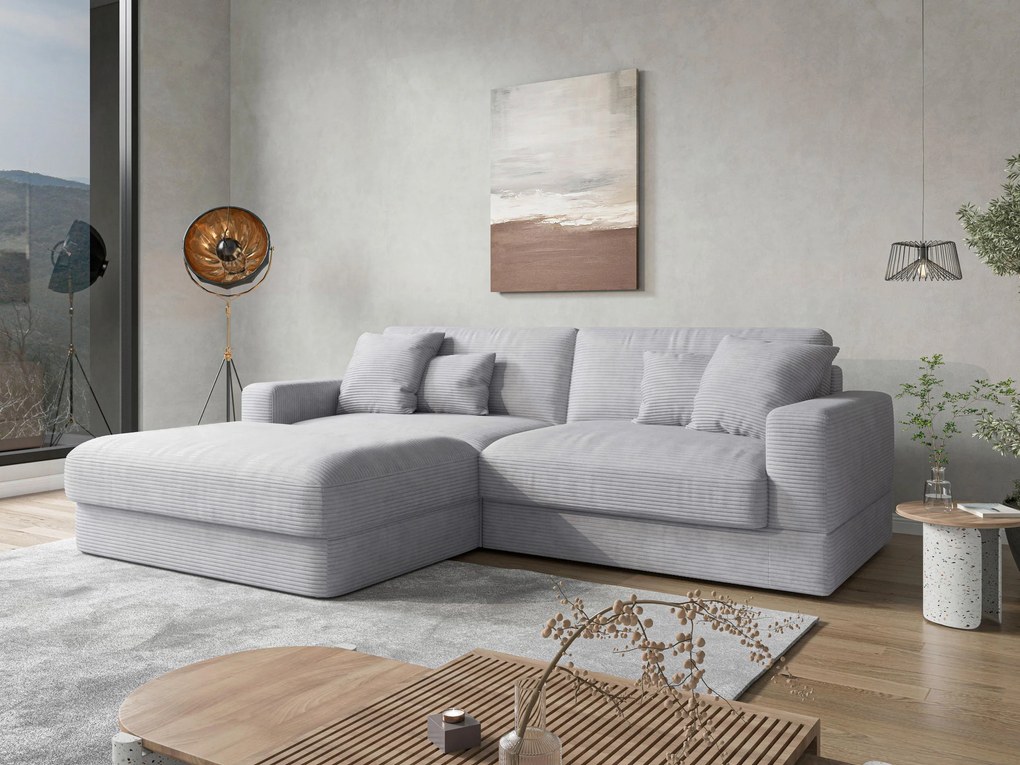 XXXLutz ROHOVÁ SEDAČKA, textil, barvy stříbra Sit & More - Sedací soupravy - 000144027422