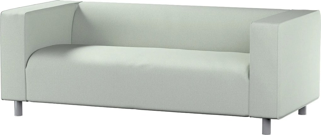 Potah na pohovku IKEA Klippan 2-místná barva modrá látka pletený vzor