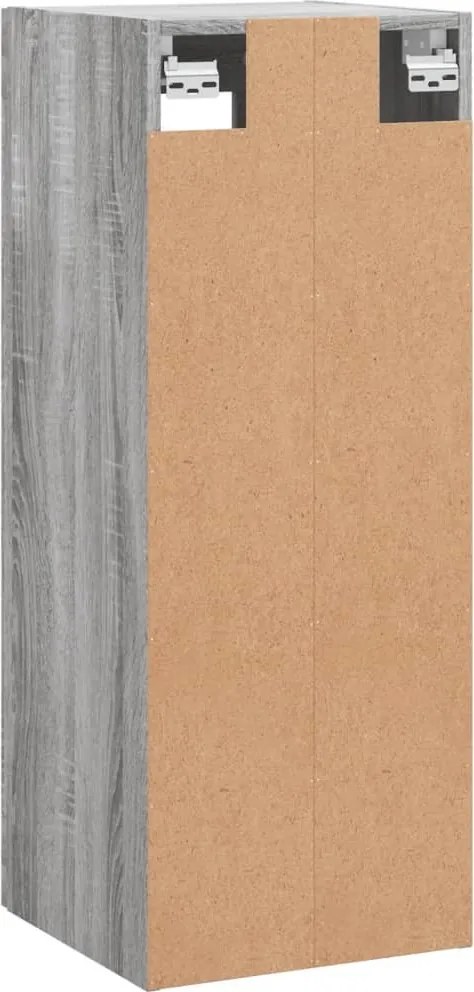 vidaXL Nástěnná skříňka 34,5 x 34 x 90 cm [828914] Barva: bílá s vysokým leskem