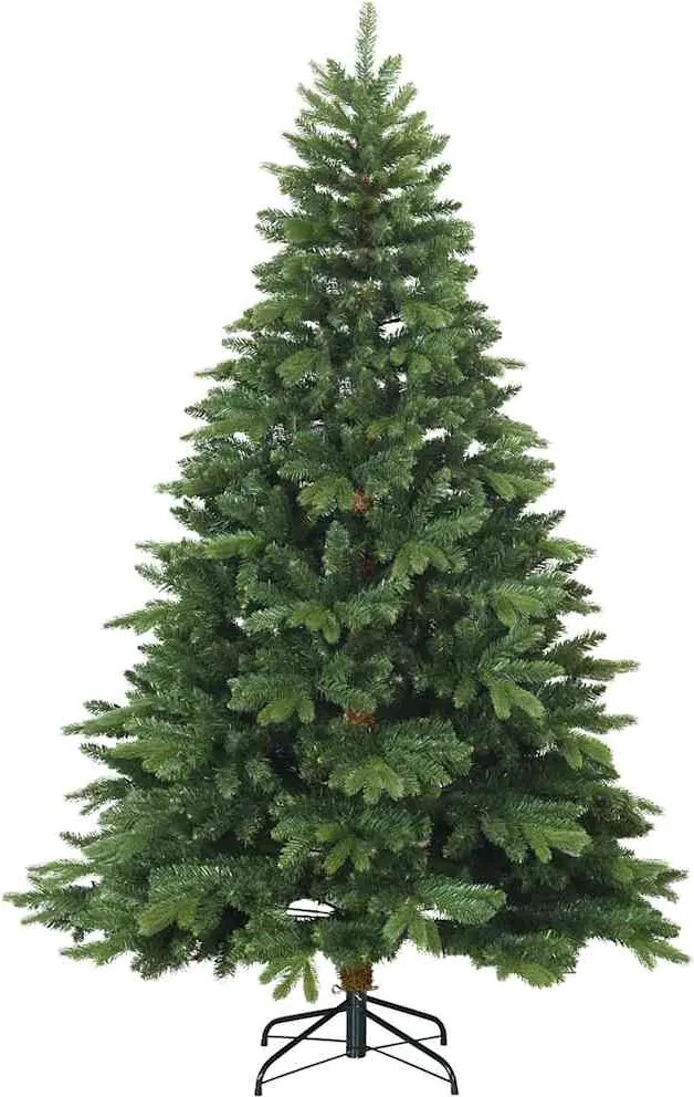 Umělý vánoční stromeček s stojanem Zelená 180 cm PE a PVC 3397550