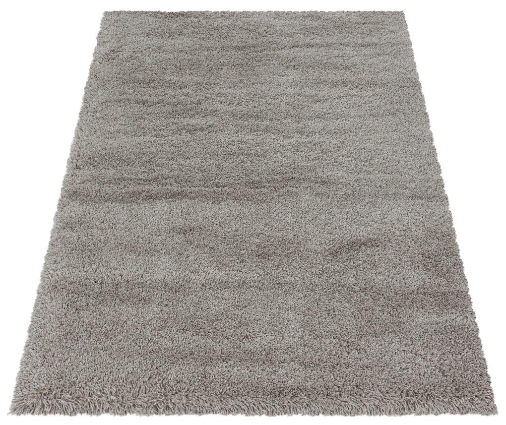 Ayyildiz Kusový koberec FLUFFY 3500, Béžová Rozměr koberce: 200 x 290 cm