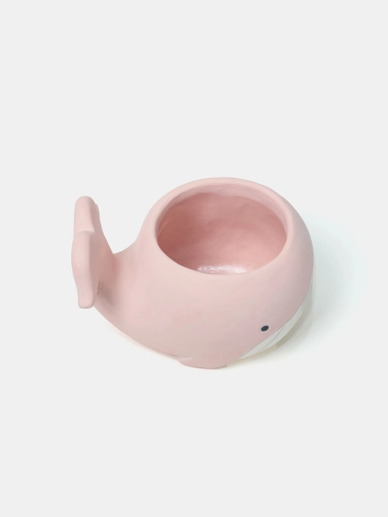 Sinsay - Květináč ve tvaru velryby - růžová