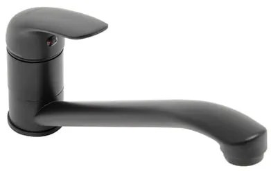 Dřezová baterie Ceramia S-Line Pro s otočným ramínkem černá matná SIKOBSLPRO282C