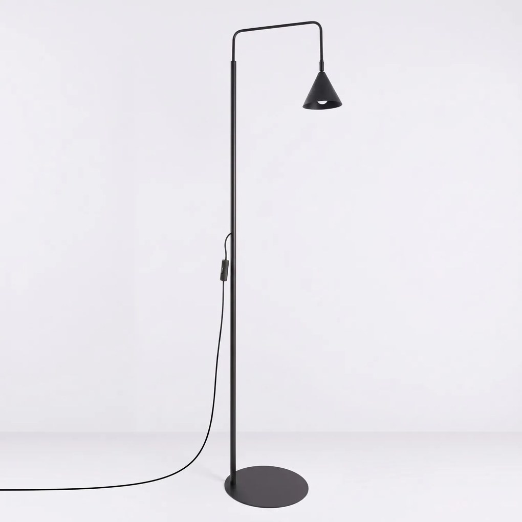 Sollux Lighting Stojací lampa NOX černá