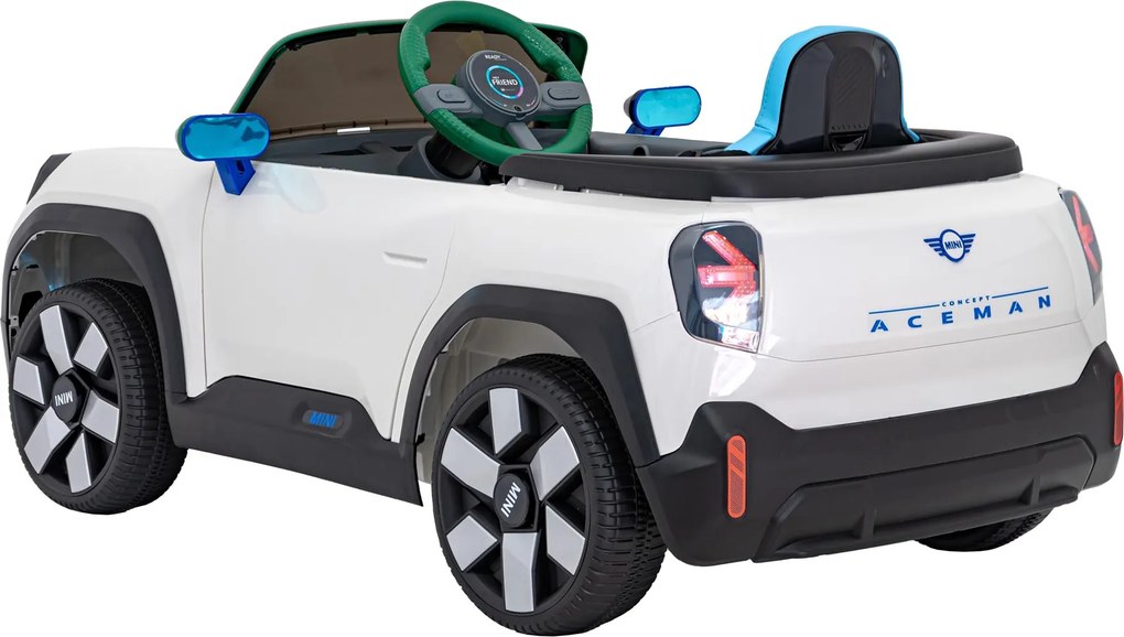 Ramiz Dětské autíčko Mini Concept Aceman crossover, bílé