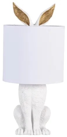 JACK THE RABBIT TABLE LAMP WHITE
