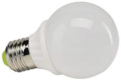 BIG WHITE E27 LED SMALL BALL, žárovka, 450 lm, 3000K, 6 W 551553