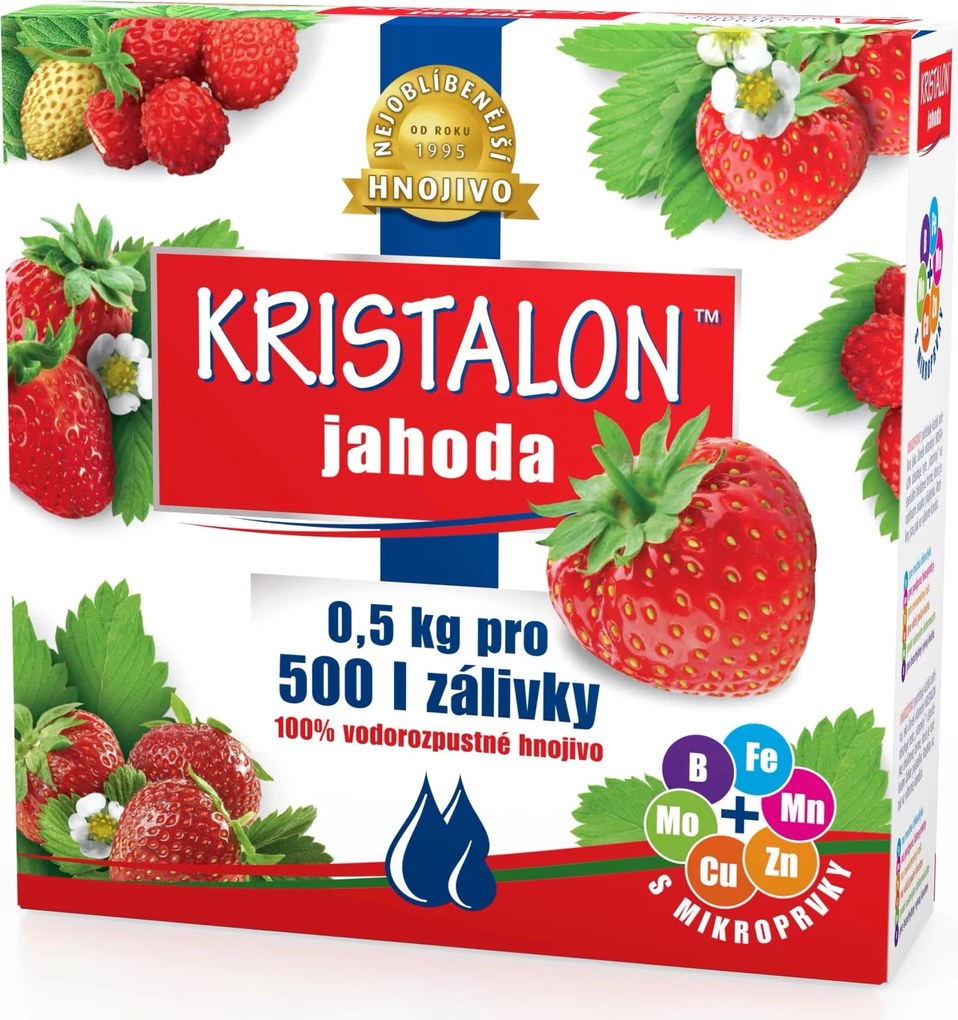 KRISTALON Krystalické hnojivo Jahody 0,5 kg