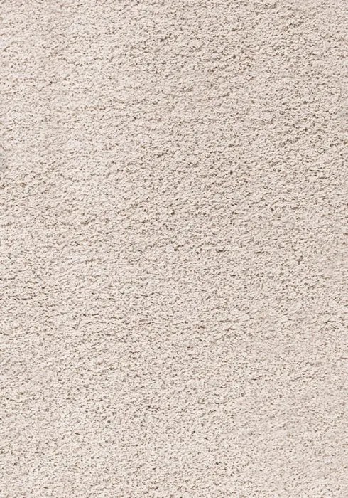 Chlupatý kusový koberec Dream Shaggy 4000 krémový Typ: 60x110 cm