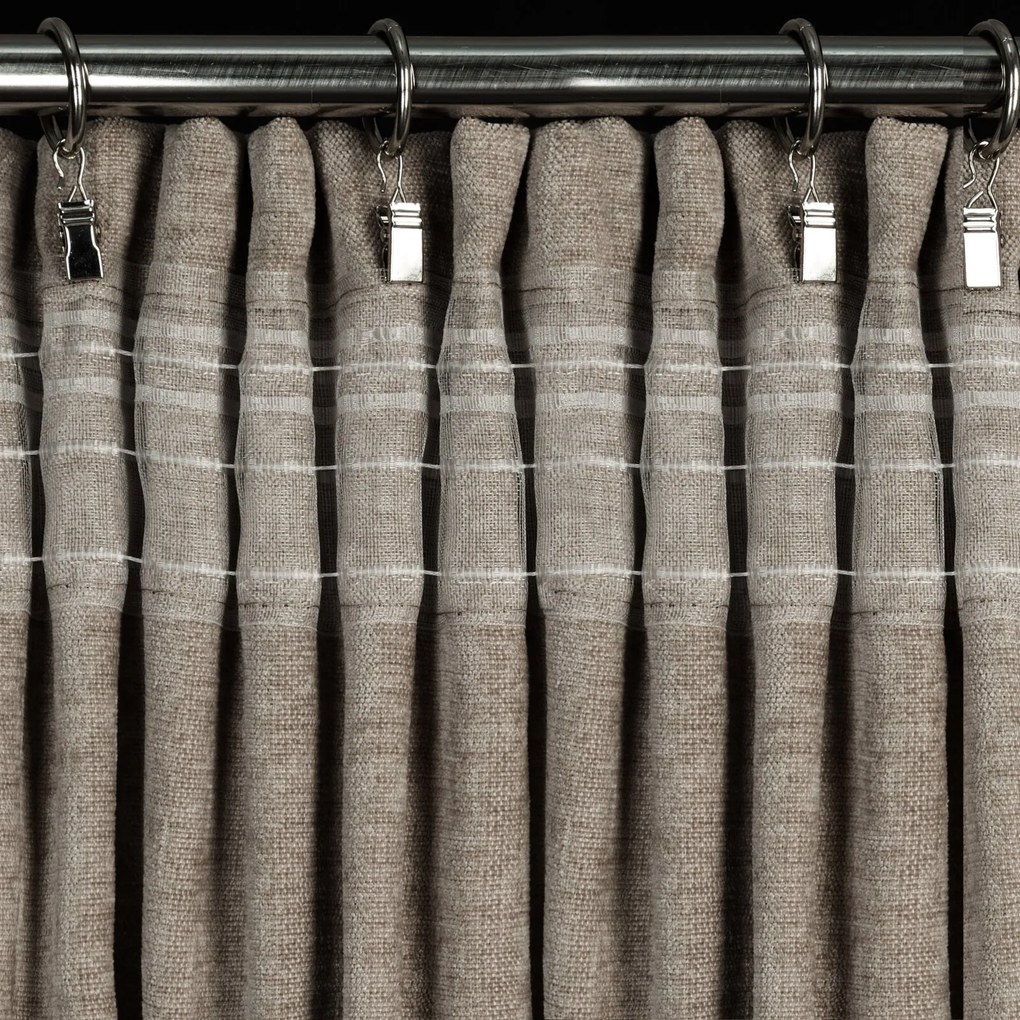 ZÁVĚS NA PÁSCE VANĚ 140X270 CM BÉŽOVÁ