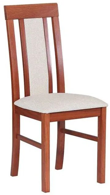 Jídelní židle Nilo II Bílá, Tkanina 24Z