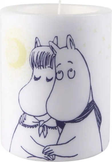 Svíčka Moomin Winter Romance 12cm Muurla