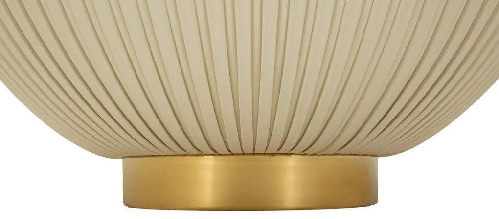Designový konferenční stolek Calixtus 71 cm krémový