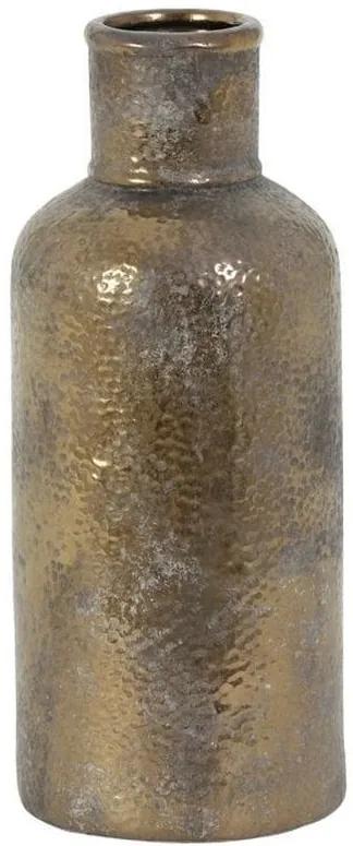 Bronzová keramická váza Morales bronze - Ø14*35cm