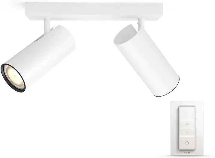 Philips | Philips 50462/31/P7 - LED Stmívatelné bodové svítidlo HUE BURATTO 2xGU10/5,5W | P2381