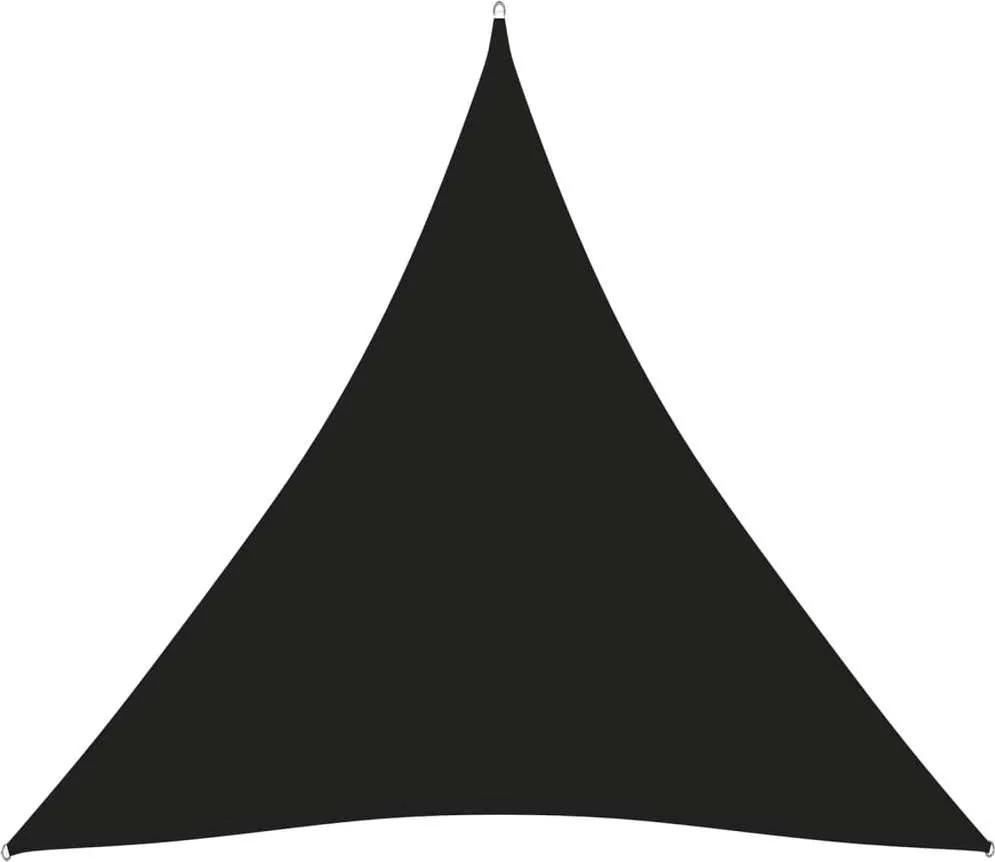 vidaXL Stínící plachta oxfordská látka trojúhelníková 4x4x4 m [135506] Barva: Černá