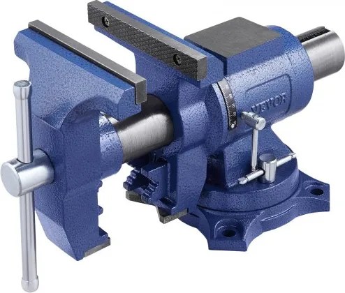 16,5 cm víceúčelový stolní svěrák Heavy Ductile Iron otočná základna 360°