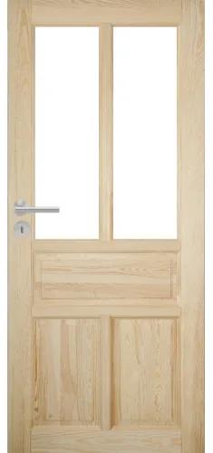Archo - Posuvné dveře na stěnu dřevěné dýhované z borovice Panama 105554
