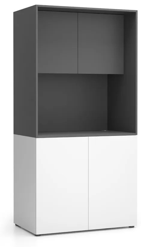 Kuchyňka NIKA  bez vybavení 1000 x 600 x 2000 mm, grafitová