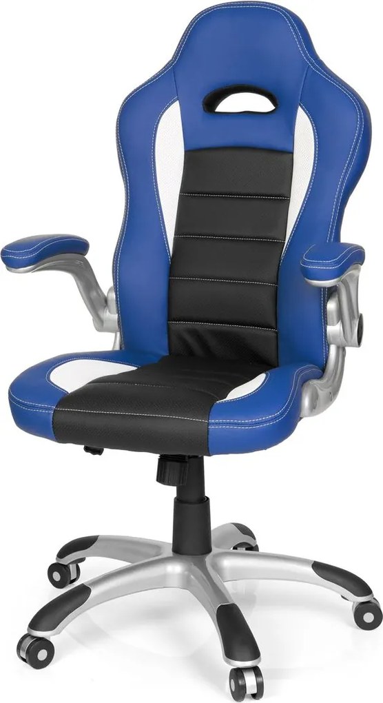HJH Office Gaming chair / Office chair Game Sport (modrá)