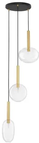 Designový lustr Amelia 24 zlaté