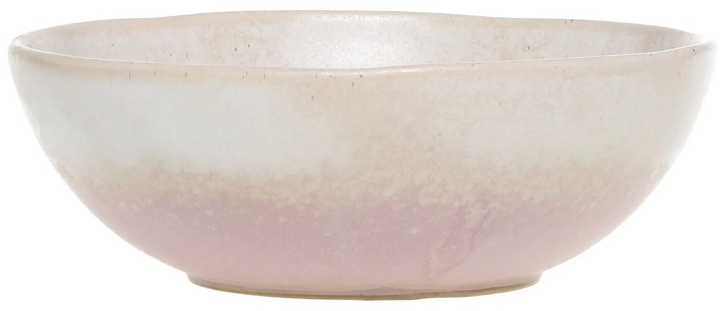 Béžovo-růžová rustikální mísa Valence Dusty Rose - Ø 20*7 cm / 1045 ml