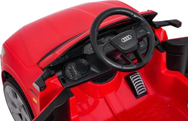 Elektrické autíčko Audi SQ8 červené / šedé