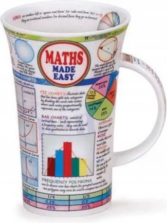 Hrnek Glencoe Maths Made Easy 500ml Dunoon