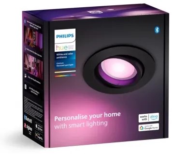 Philips - LED RGBW Stmívatelné podhledové svítidlo Hue CENTURA 1xGU10/4,2W/230V