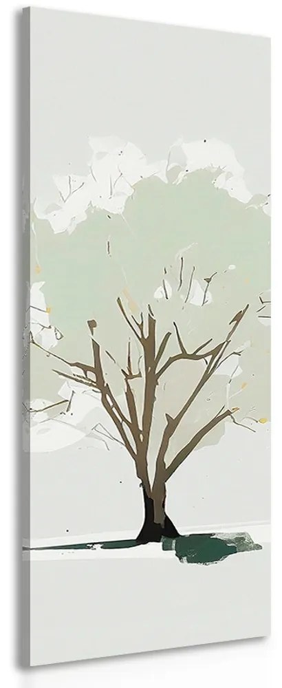 Obraz zelená koruna stromu - 50x150